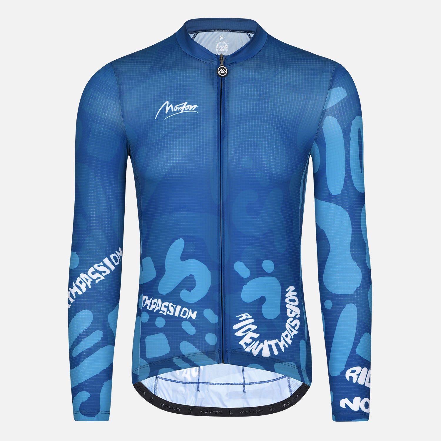 Cycling Long Sleeve Jersey Mens LifeStyle Eirian Blue – montoncc