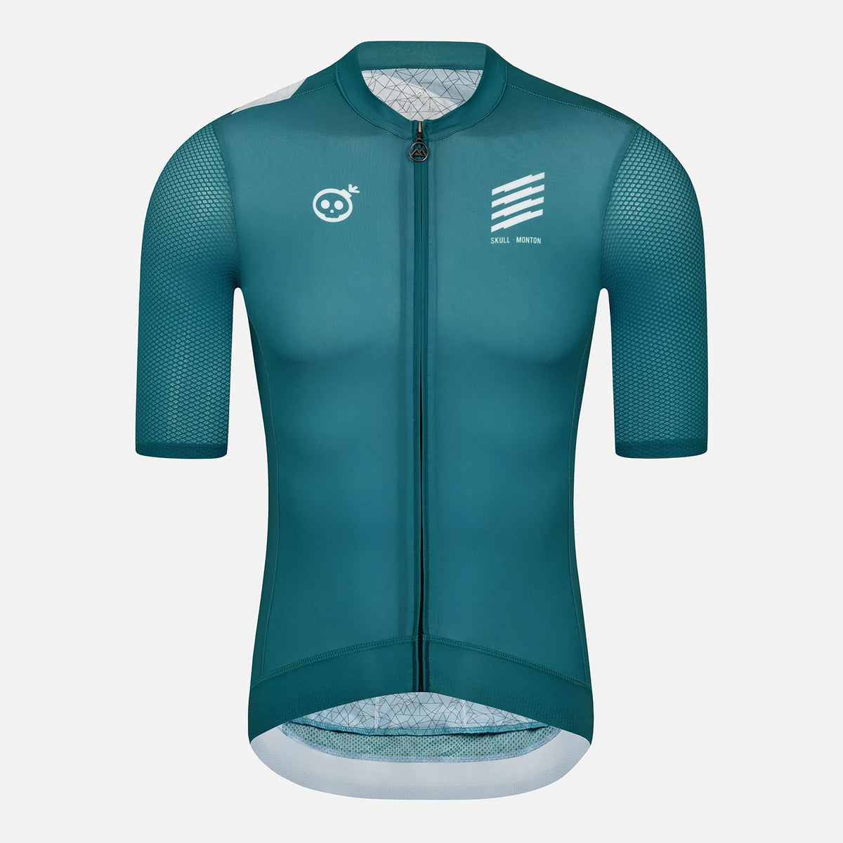 Skull Monton Cycling Jersey Mens WEDESDAY III Brick Red – montoncc